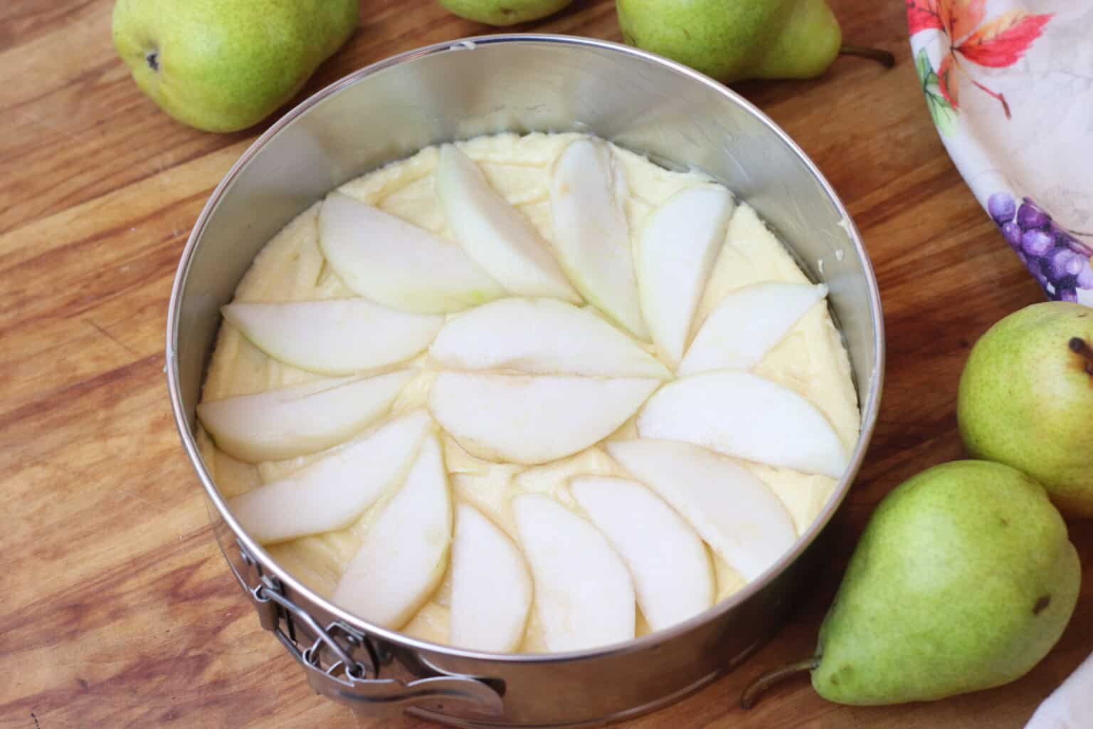 Classic French Pear Cake Recipe — Simple and Elegant - Quaint French Living
